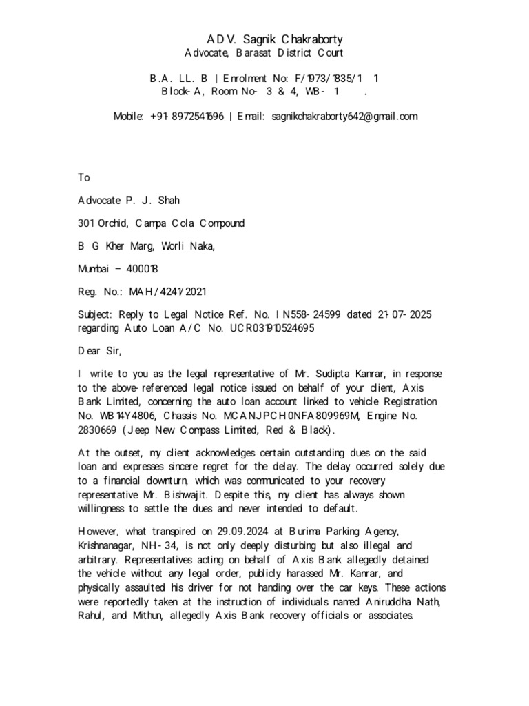 Advocate_Letterhead_Template | PDF | Crimes | Crime & Violence