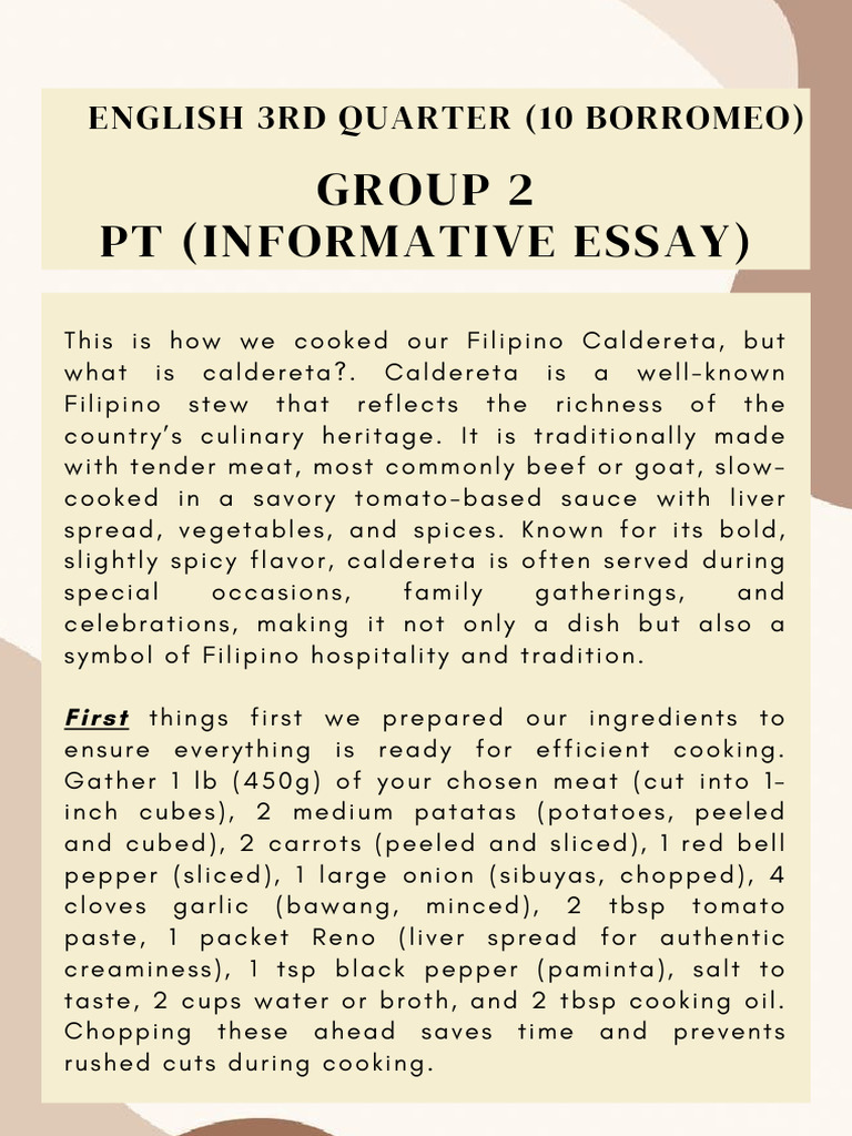 Brown Cream Creative Letter 20260105 201830 0000 | PDF | Spice | Asian ...