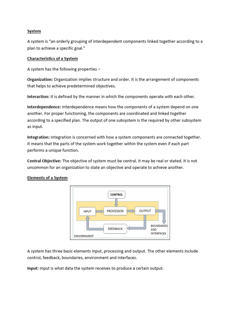 SAD 1st | PDF | System | Computing