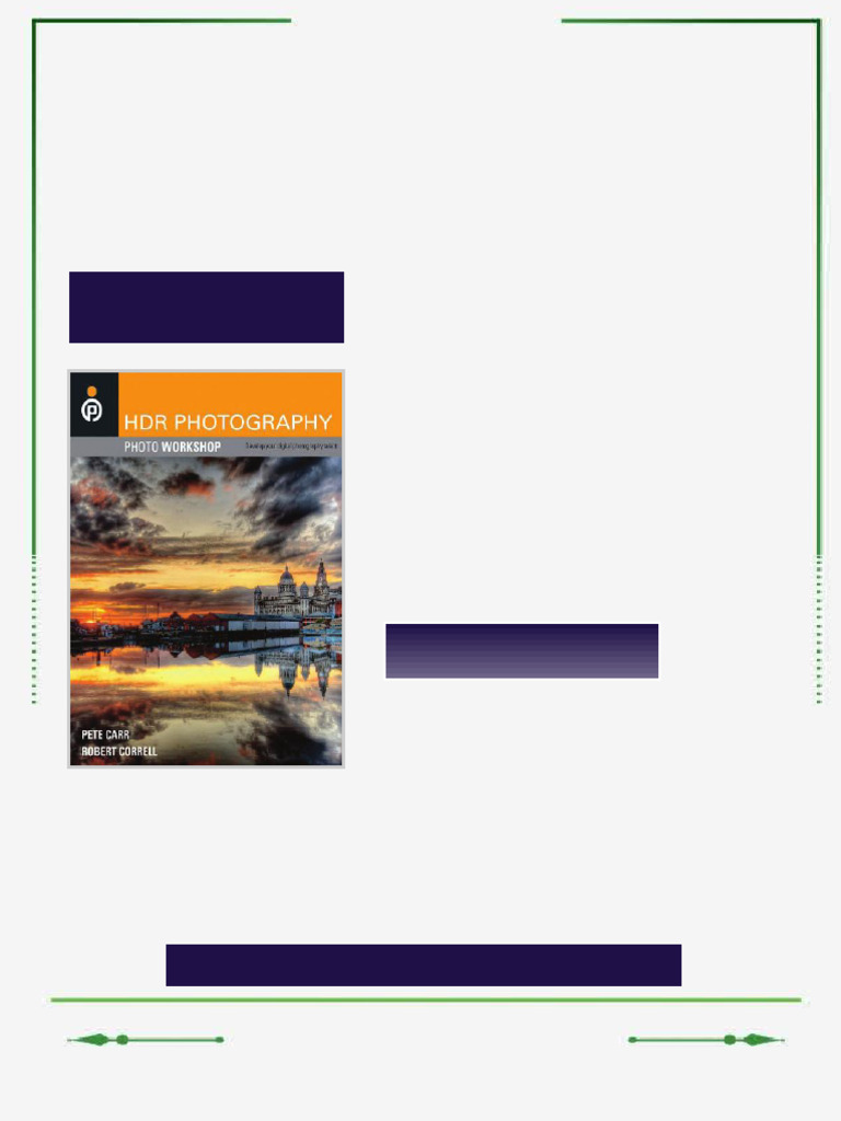 HDR Photography Photo Workshop 1st ed Edition Pete Carr ebook learning ...
