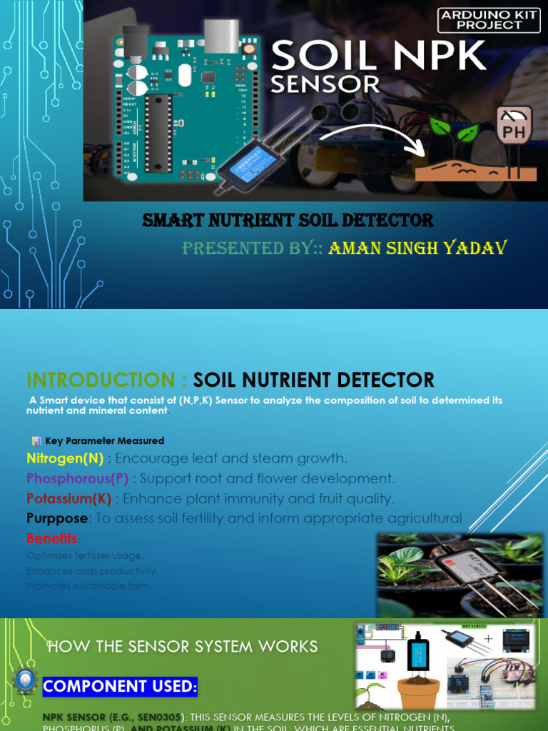 Nutrient Soil Detector Ideathon | PDF | Soil | Fertilizer