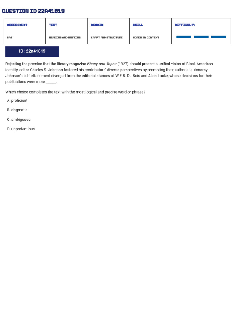 SAT Suite Question Bank - Results | PDF | Hypothesis | Sat