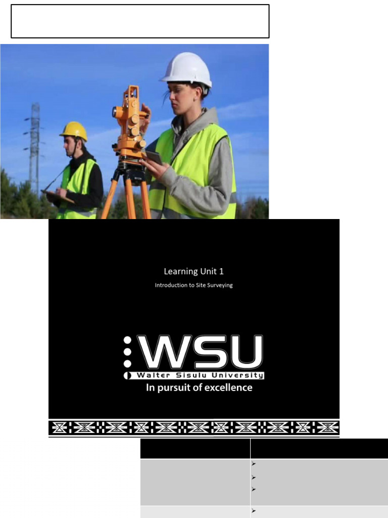 Introduction to Site Surveying Basics | PDF | Surveying | Observational ...
