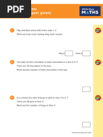 GCSE Ratio Problem Solving Questions | PDF | Ratio | Mathematics