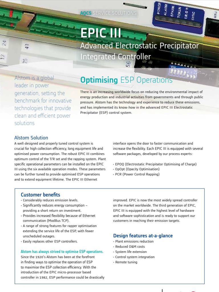 Alstom EPIC III Controller | Technology & Engineering | Computing