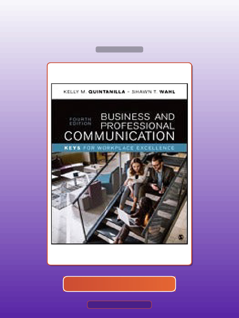 Test Bank for Business and Professional Communication KEYS for ...