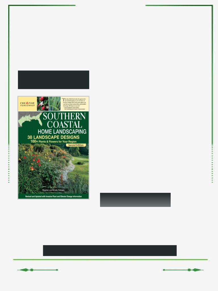 Southern Coastal Home Landscaping 38 Landscape Designs with 160 Plants ...