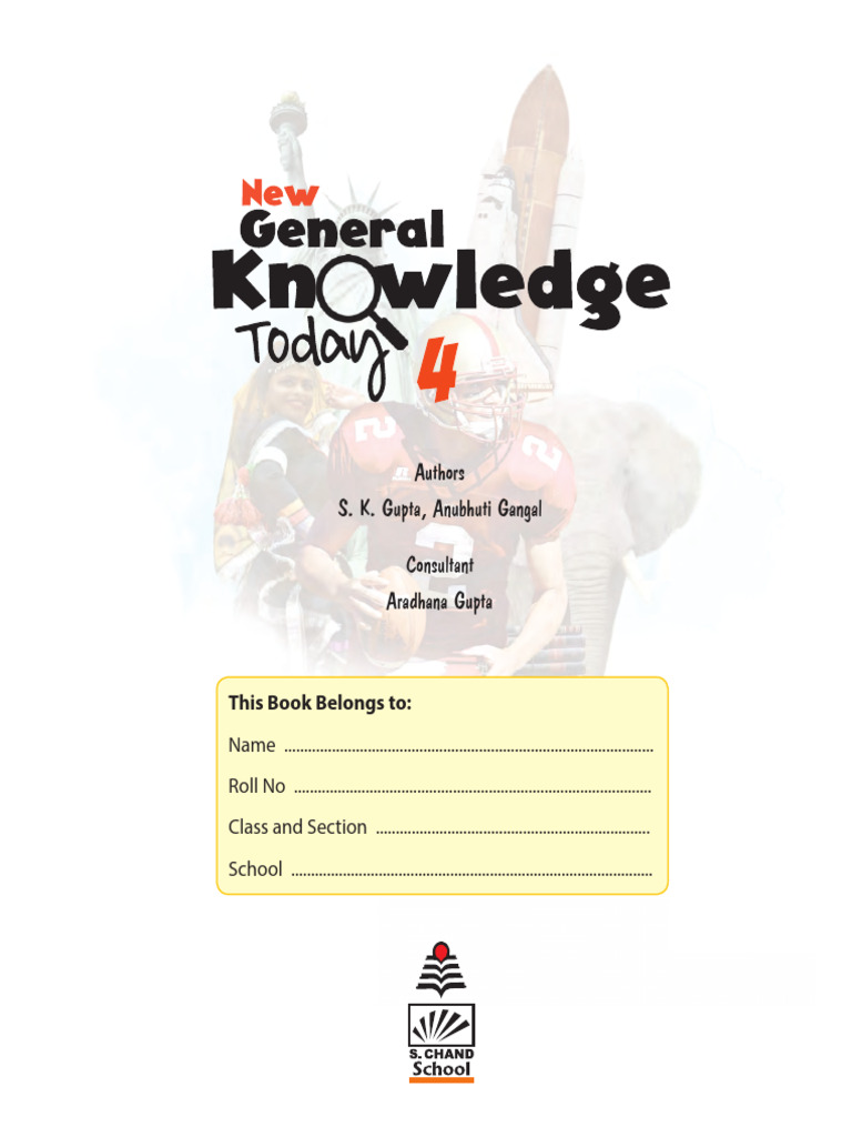 New General Knowledge Today 4 School Books k 8 2021 Compress | PDF ...