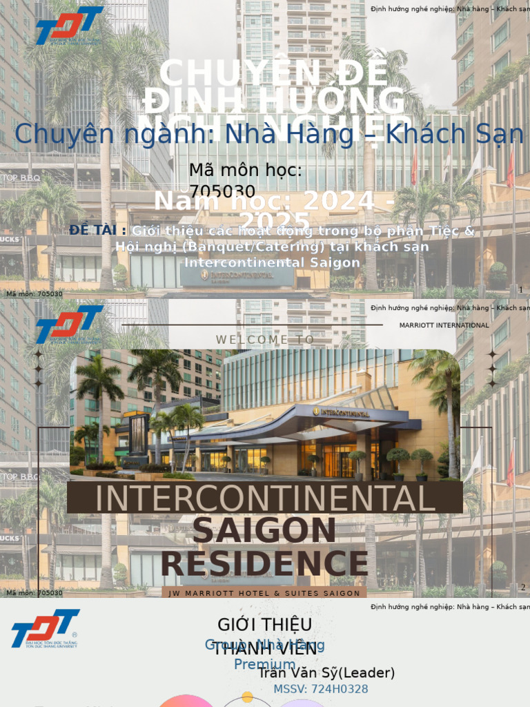 Intercontinental Saigon | PDF