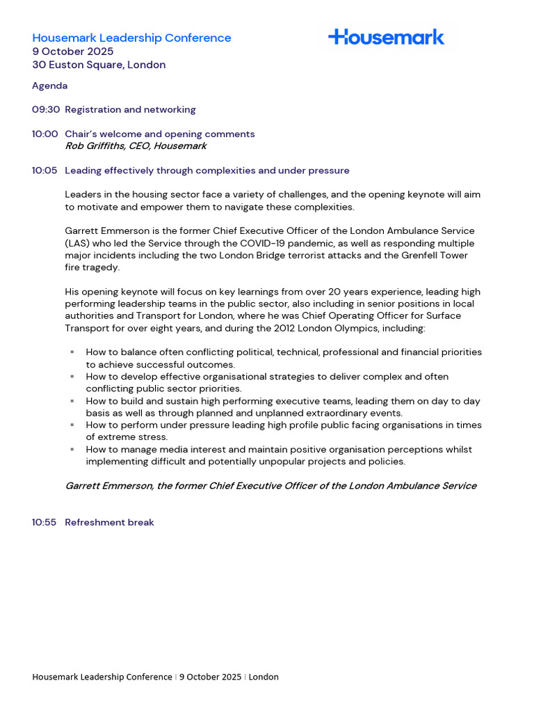 Housemark-Leadership-Forum-9-October-2025-Preview-Programme | PDF ...