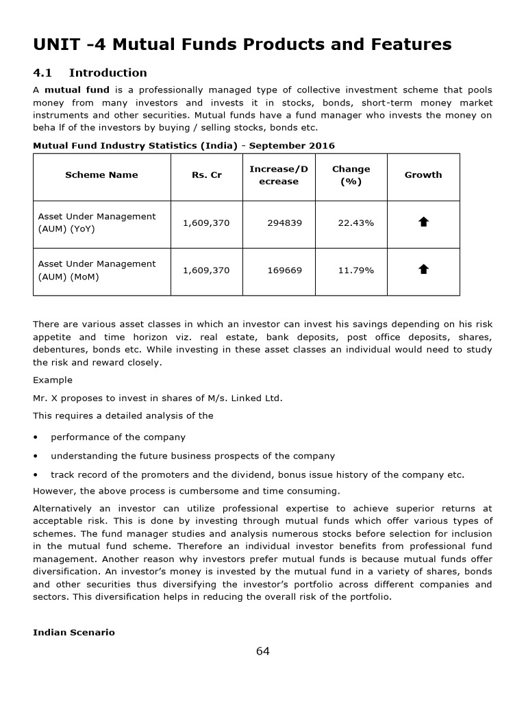Mutual Fund | PDF | Investment Fund | Investing