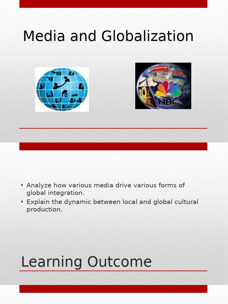 Media and Globalization | PDF | Globalization | Popular Culture