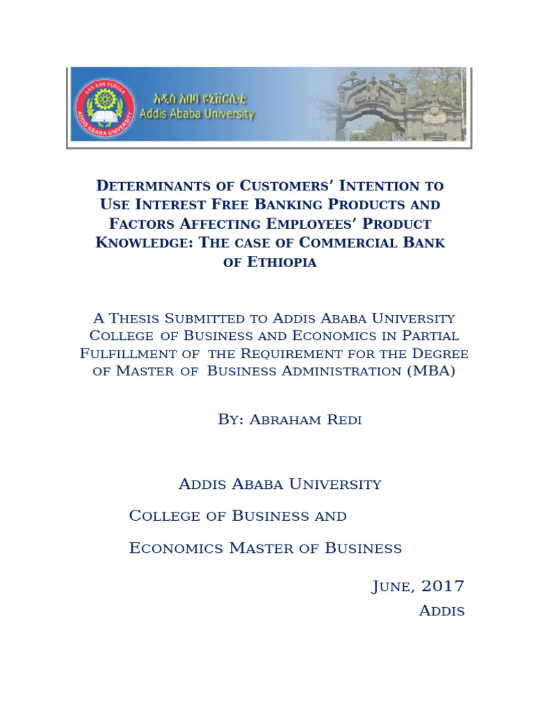 Abraham Red i | PDF | Islamic Banking And Finance | Knowledge