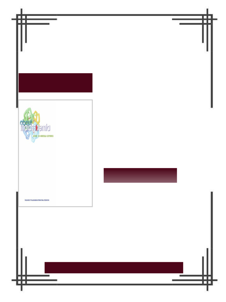 About Thalassaemia Dr. Androulla Efeftheriou ebook fresh digital master ...