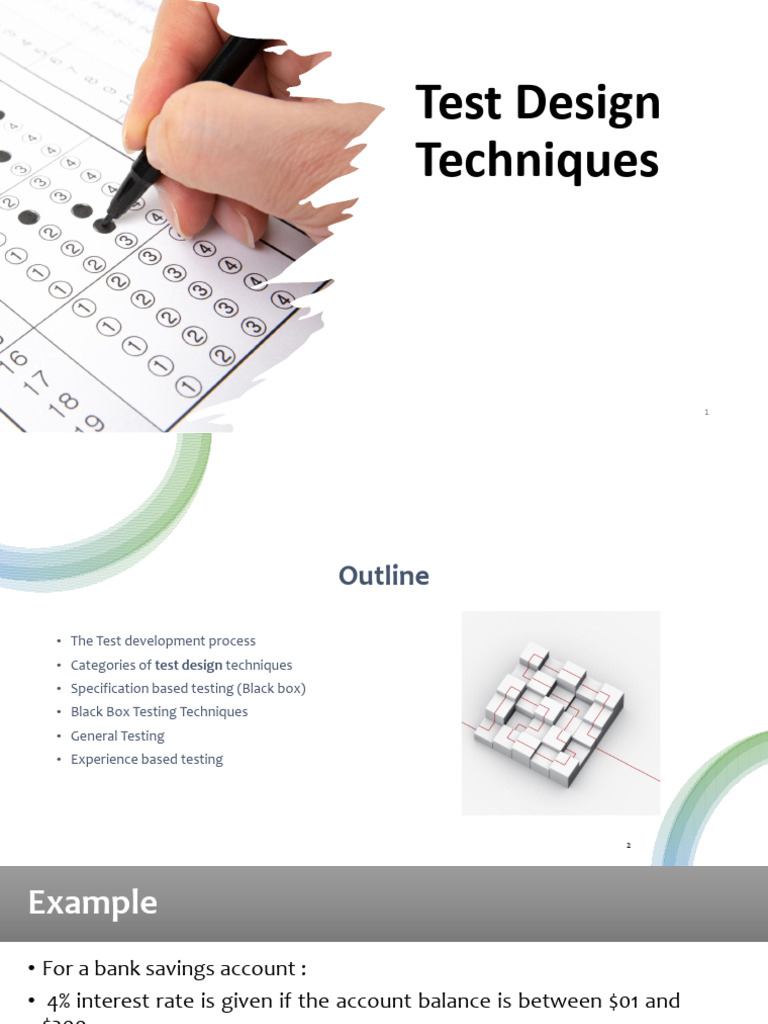 Test Design Techniques Overview | PDF | Use Case | System