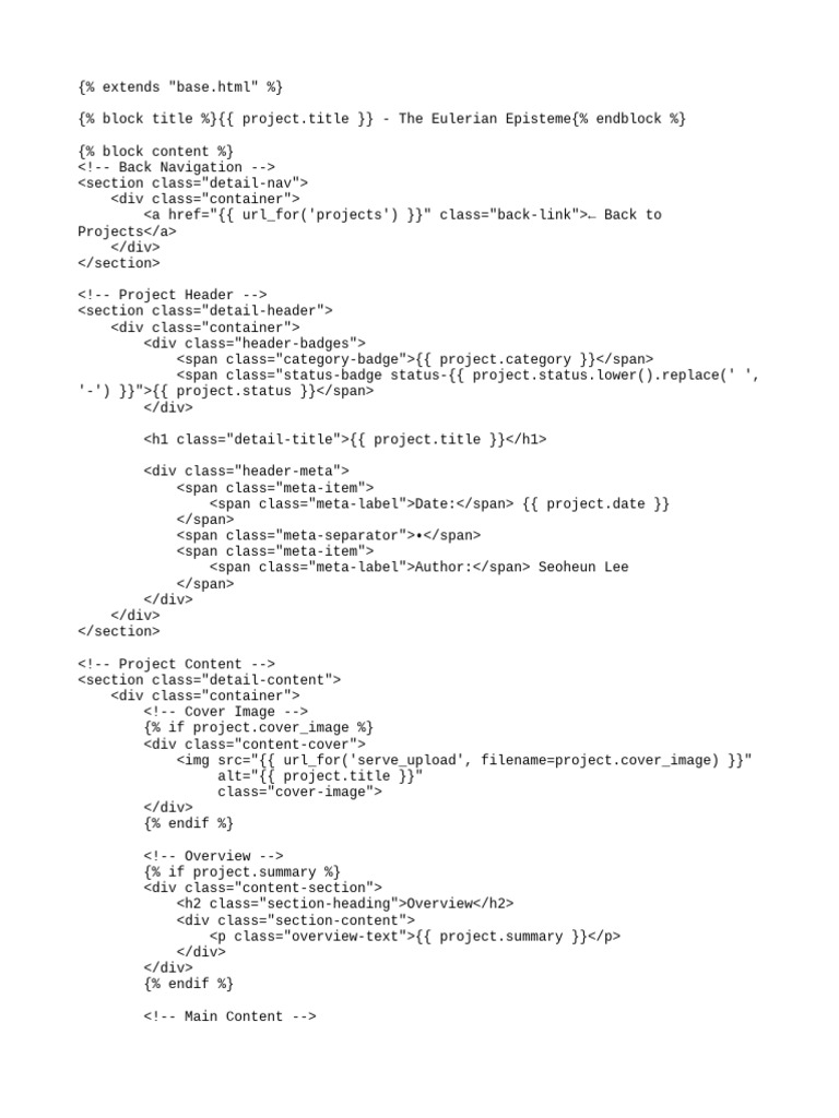 Project Detail | PDF
