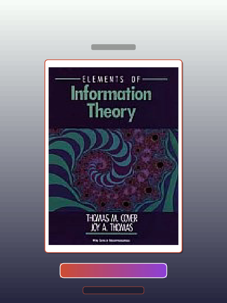 Test Bank for Accompany Elements of Information Theory 1st ...