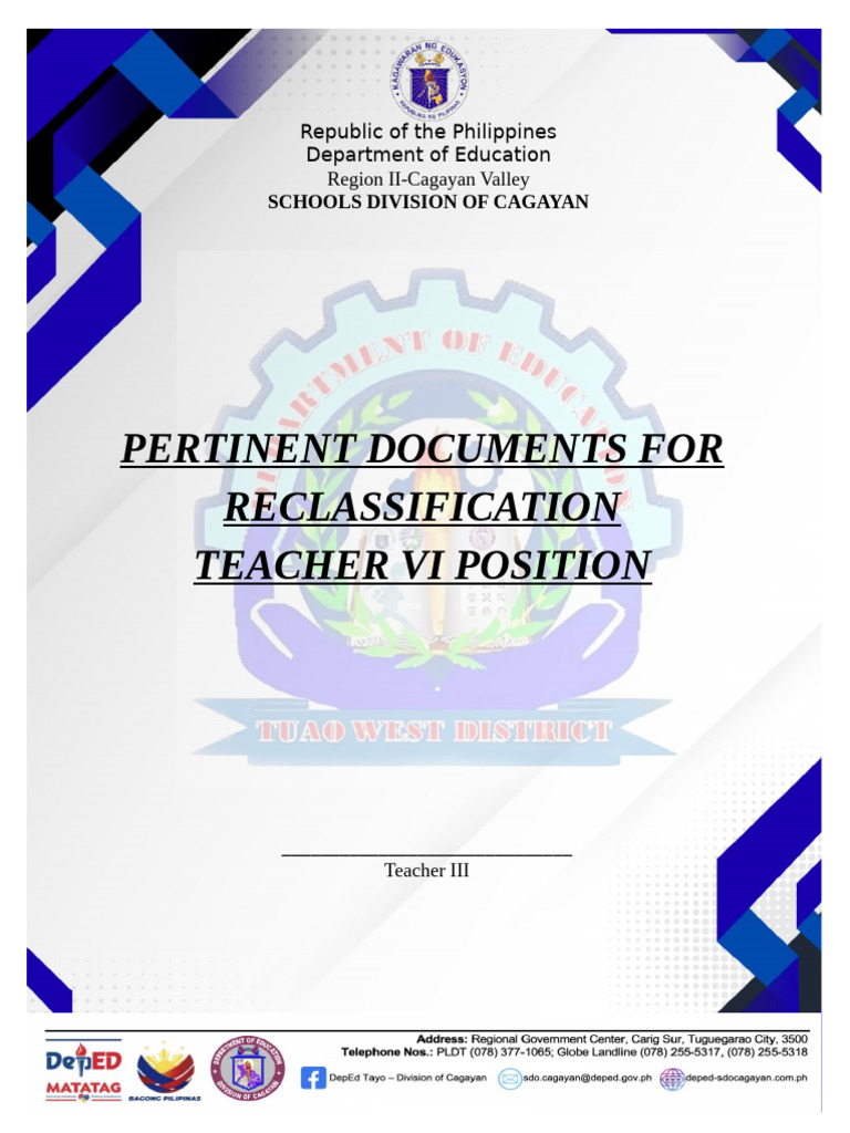 Cover Page Reclass | PDF