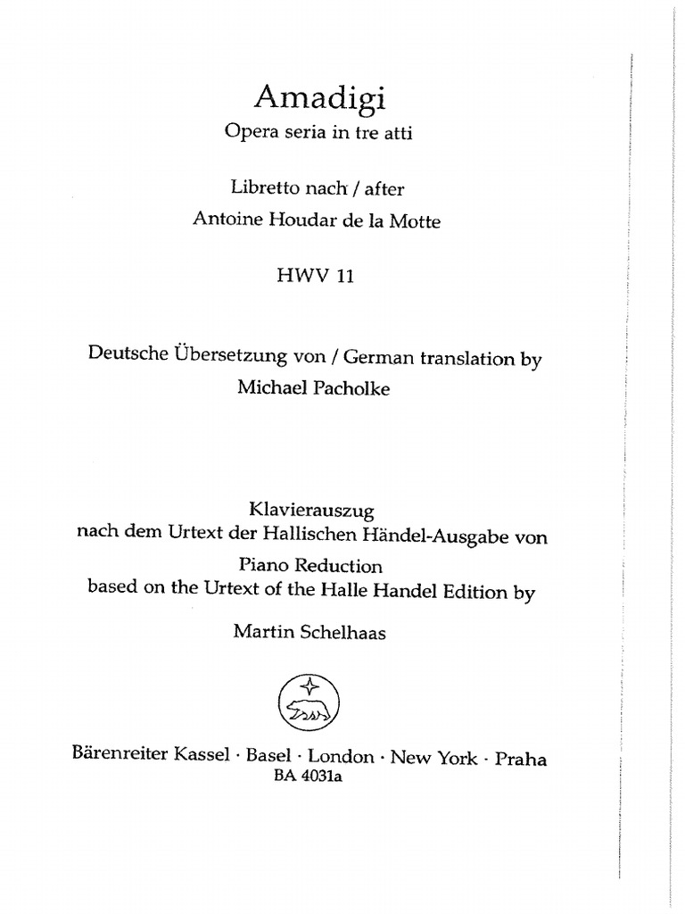 AMADIGI Attilio Cremonesi | PDF