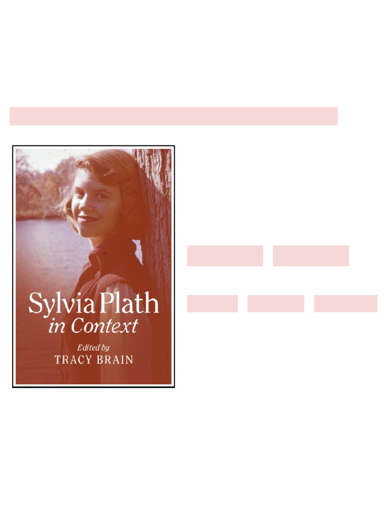 Sylvia Plath In Context Tracy Brain ebook open immediately file | PDF ...