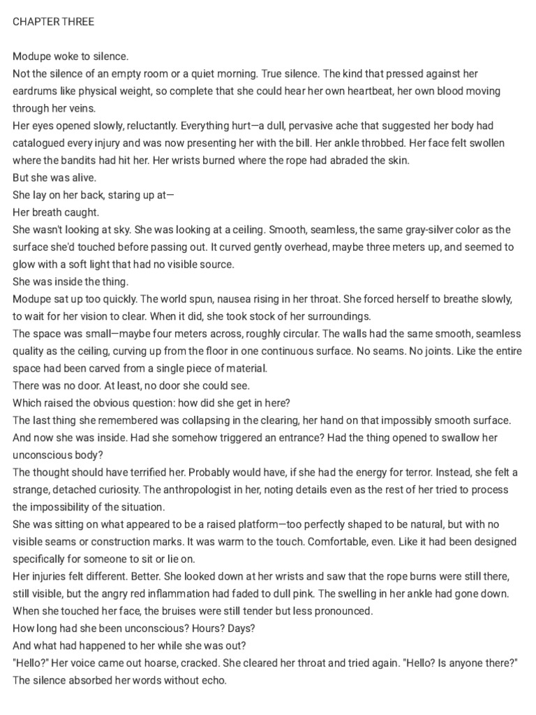 Starfall - Chapter 3 | PDF | Knowledge | Mind