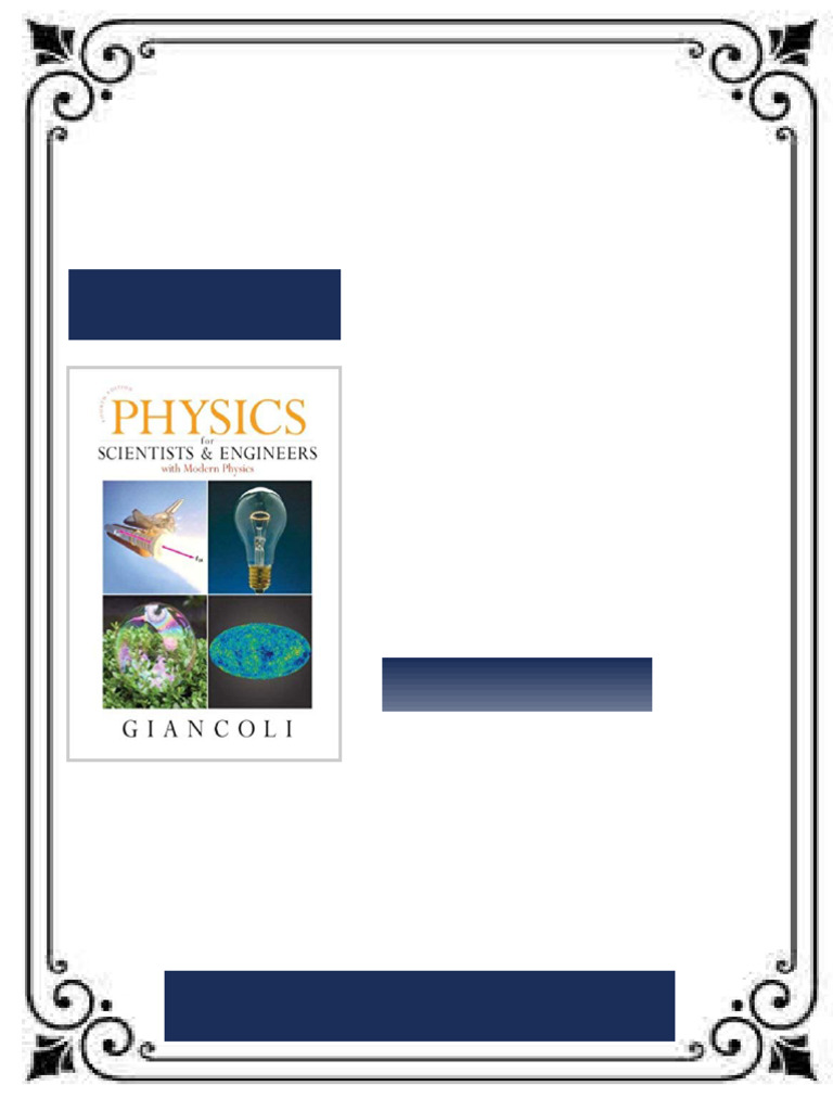 Physics for Scientists and Engineers with Modern Physics 4th Edition Douglas C. Giancoli eBook ...
