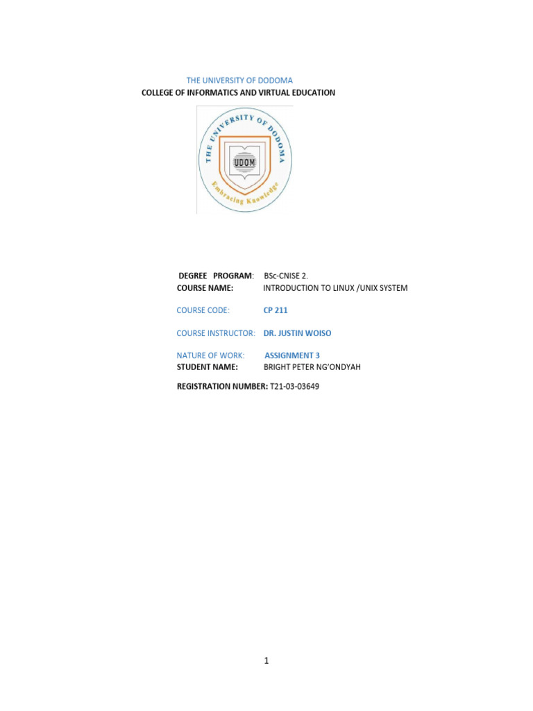 Shell Assignment | PDF