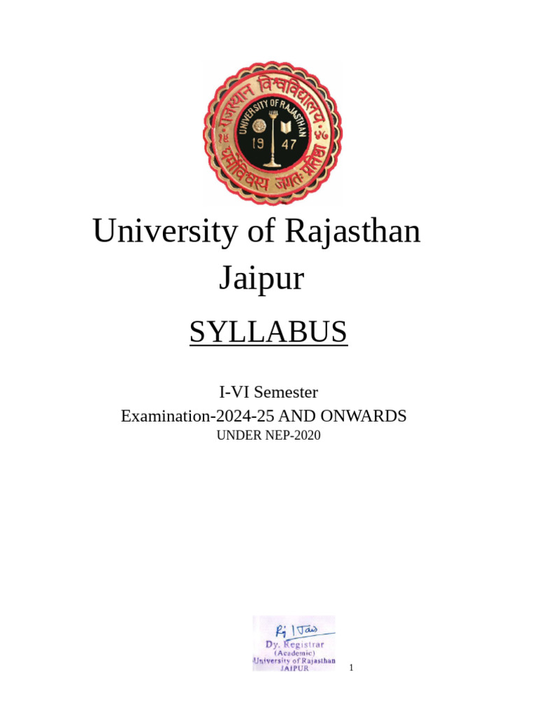 Ba-maths-Syllabus-in-docx | PDF | Mathematical Analysis | Integral