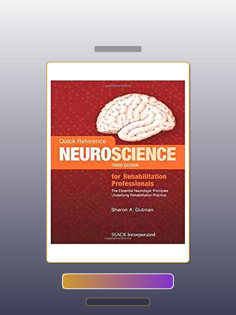 Test Bank for Quick Reference Neuroscience for Rehabilitation ...