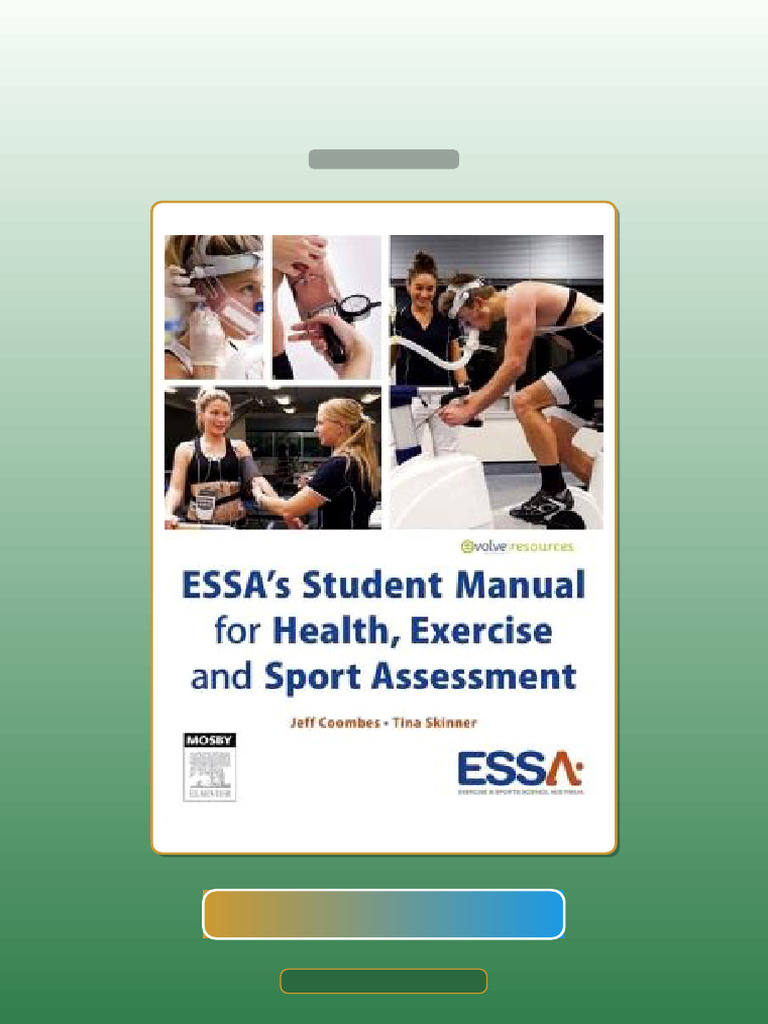 Test Bank for ESSAs Student Manual for Health Exercise and Sport ...