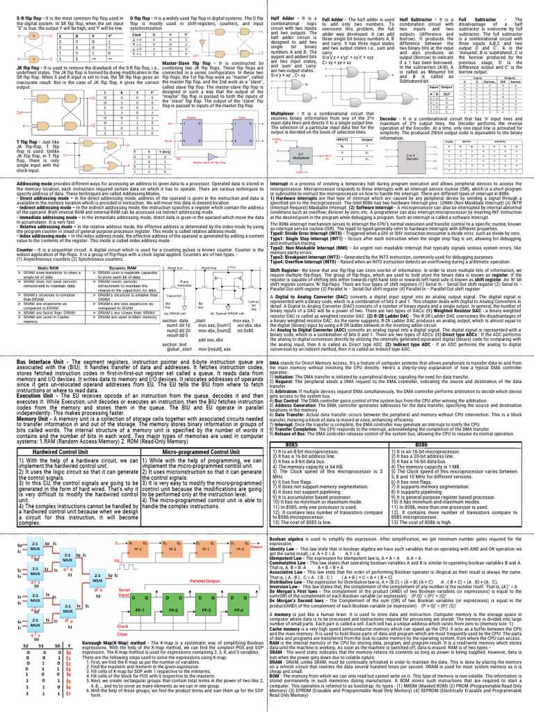 CA print 5 | PDF | Central Processing Unit | Read Only Memory
