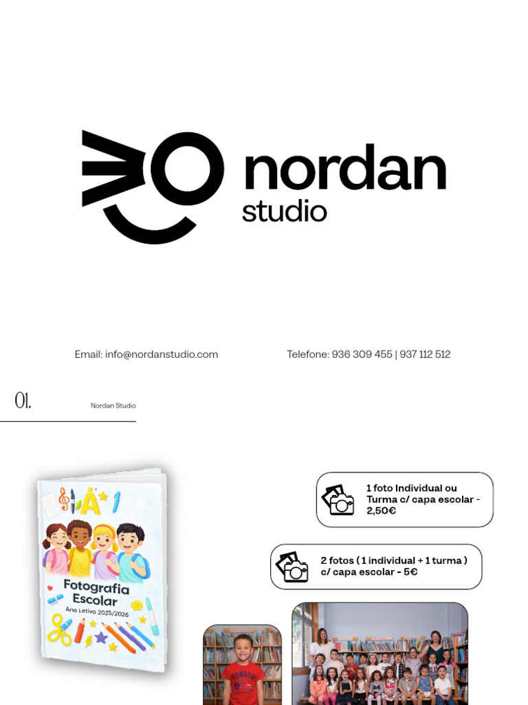 Fotografia Escolar Profissional Nordan Studio | PDF