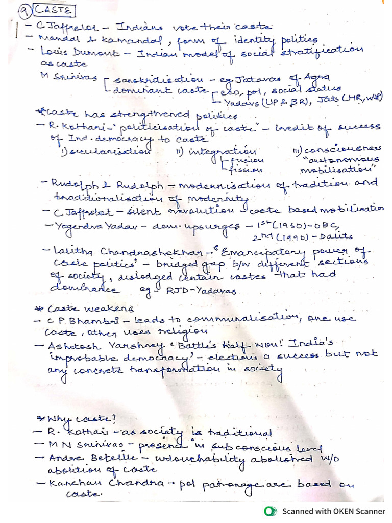 9. Caste Religion Ethnicity | PDF