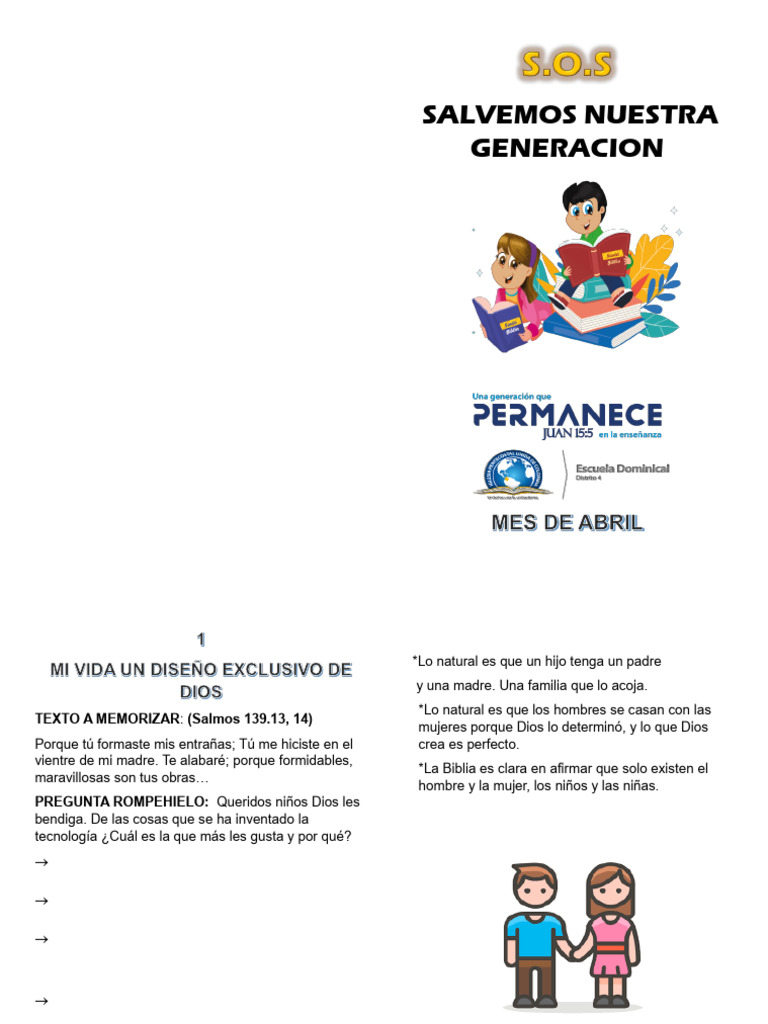 REVISTA S.O.S | PDF | Oración | Adán