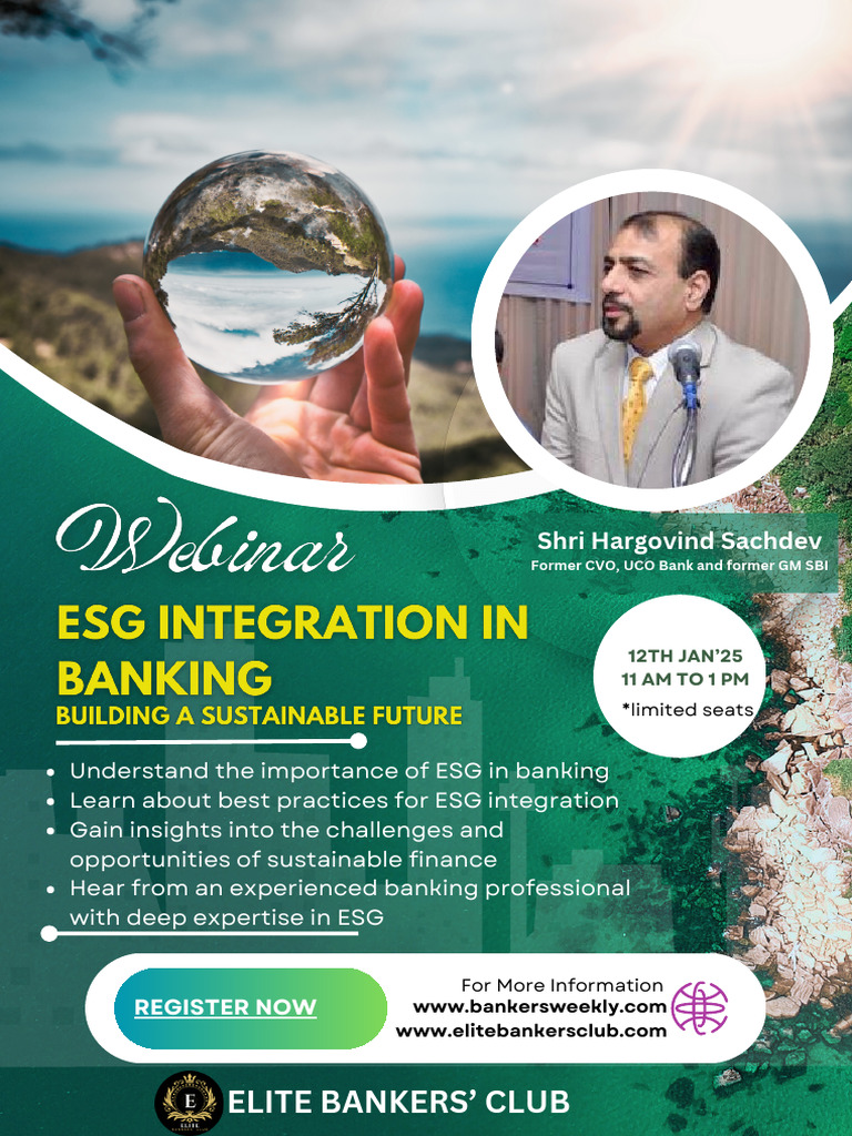 ESG Integration in Banking Seminar | PDF