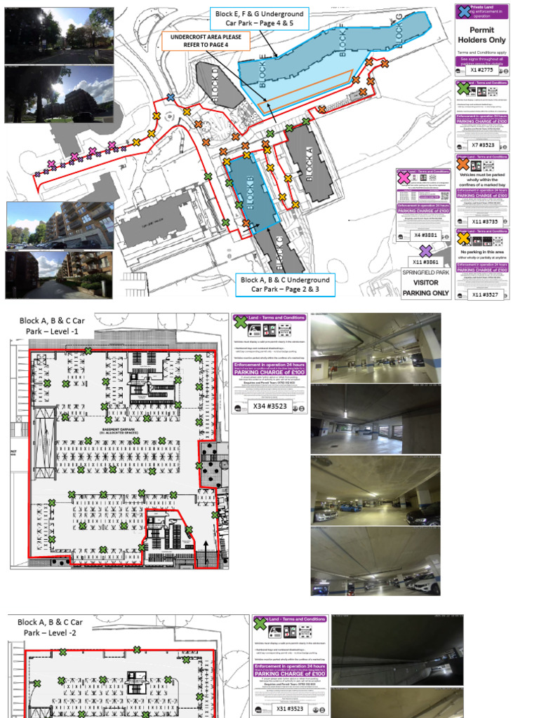 Signage Map - Springfield Park 2025 | PDF