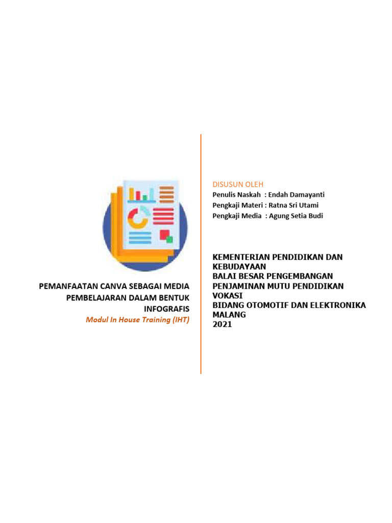 Naskah Modul Infografis CANVA Fix | PDF
