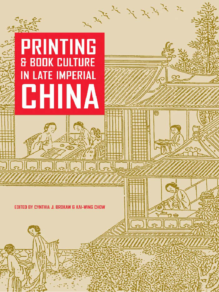 Late Imperial China's Printing Culture | PDF | Books | Dialect