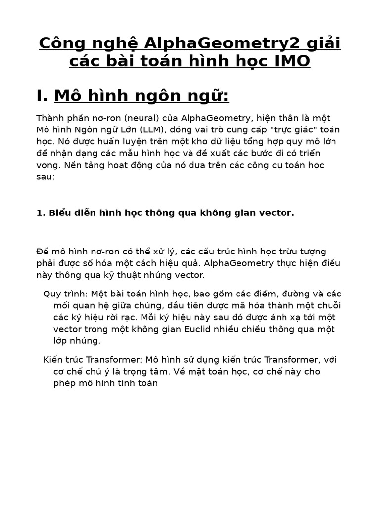 Alpha Geometry 2 | PDF