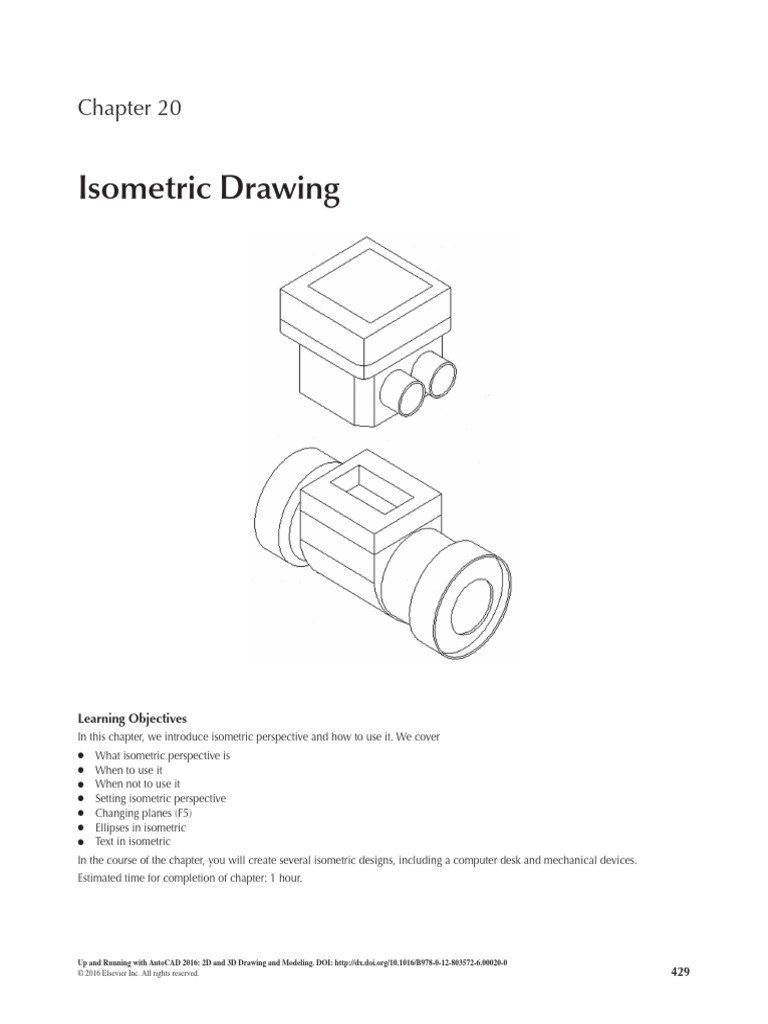Chapter 20 Isometric Drawing 2016 Up and Running With AutoCAD 2016 ...