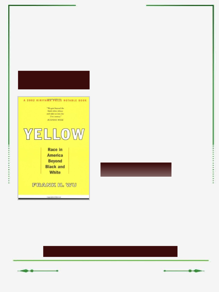 Yellow Race in America Beyond Black and White Frank Wu ebook vintage ...