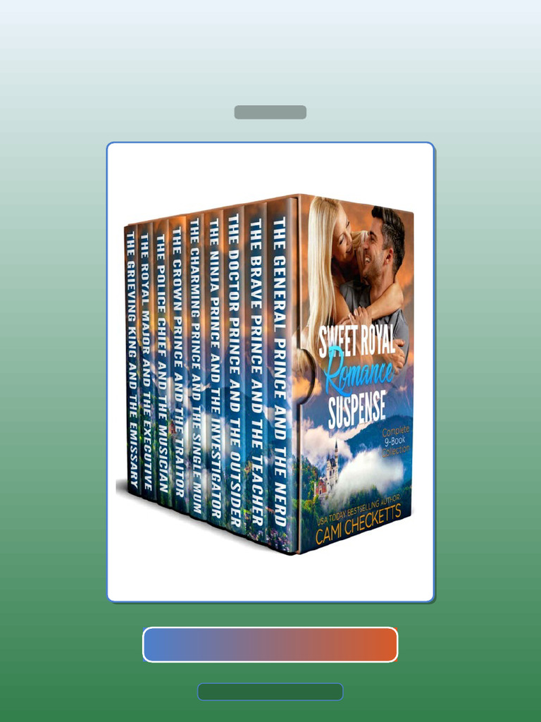 Test Bank for Sweet Royal Romance Suspense Complete 9Book Collection ...