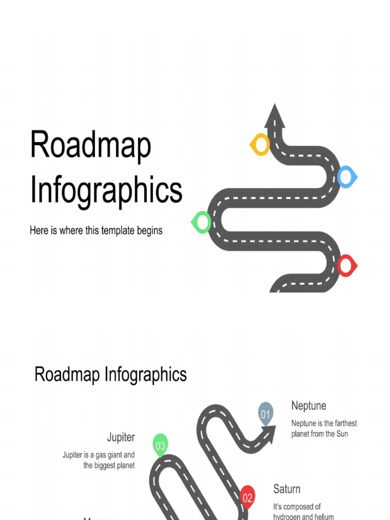 Roadmap Infographics Powerpoint Presentation | PDF