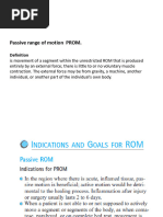 Upper Extremity PROM Exercises Guide | PDF | Anatomical Terms Of Motion ...