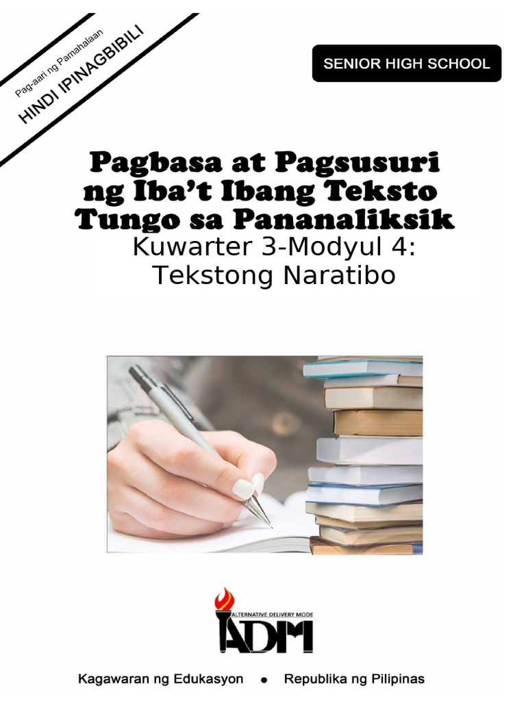 Pagbasa11_Q3_Mod4_Tekstong-Naratibo-_v3.pdf | PDF