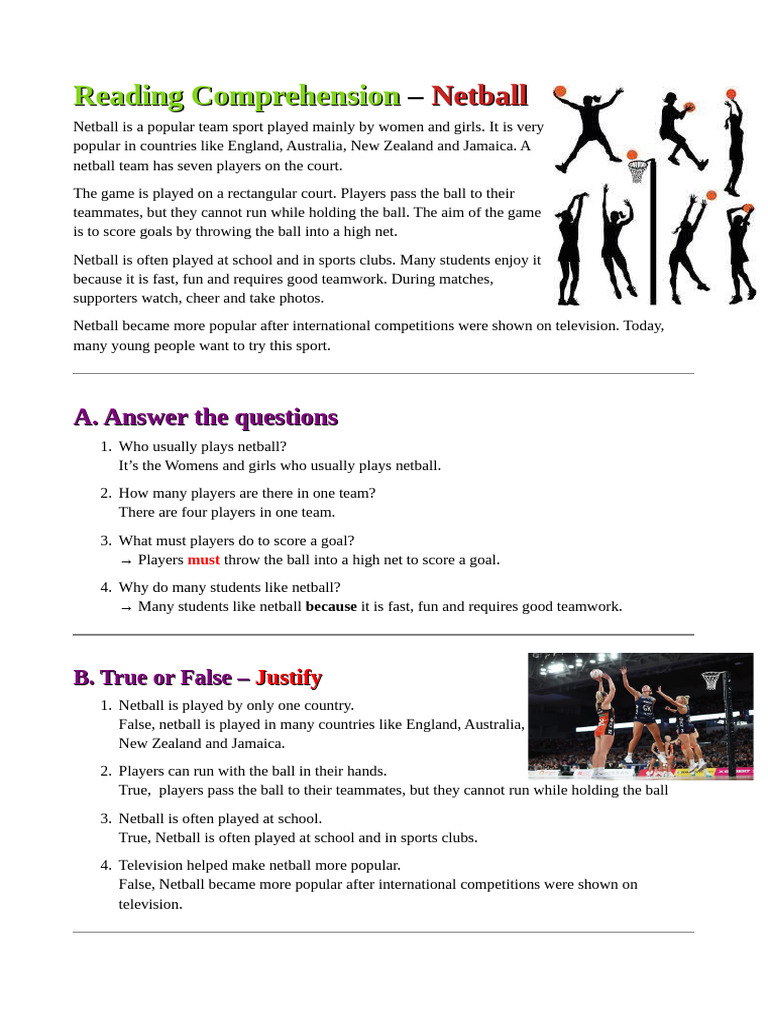 Netball 501 | PDF | Language Mechanics | Syntax