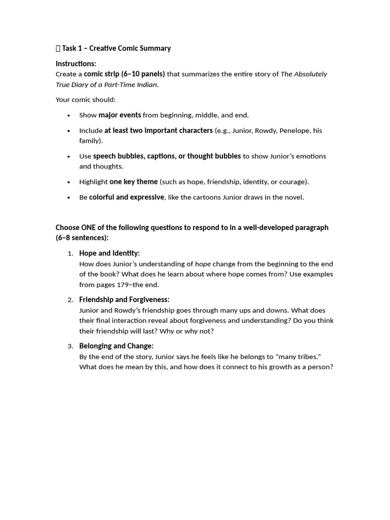 Final Tasks (1) | PDF