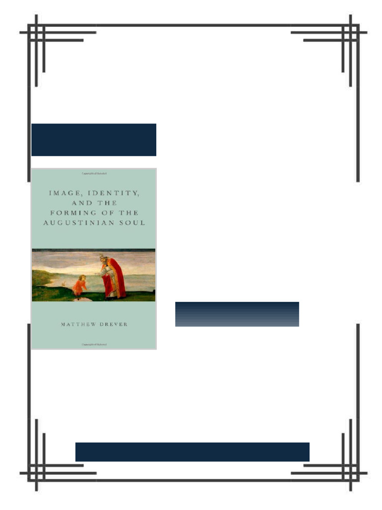 Image Identity and the Forming of the Augustinian Soul 1st Edition ...