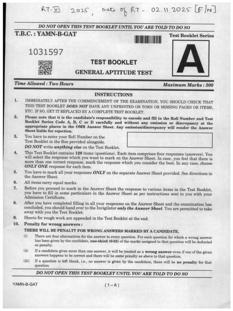 UPSC DI Questionaire | PDF