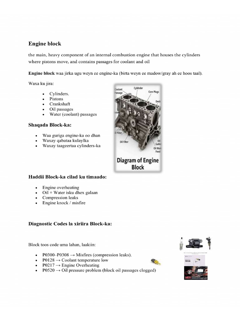 Diagnostic and Mechanical Part One | PDF